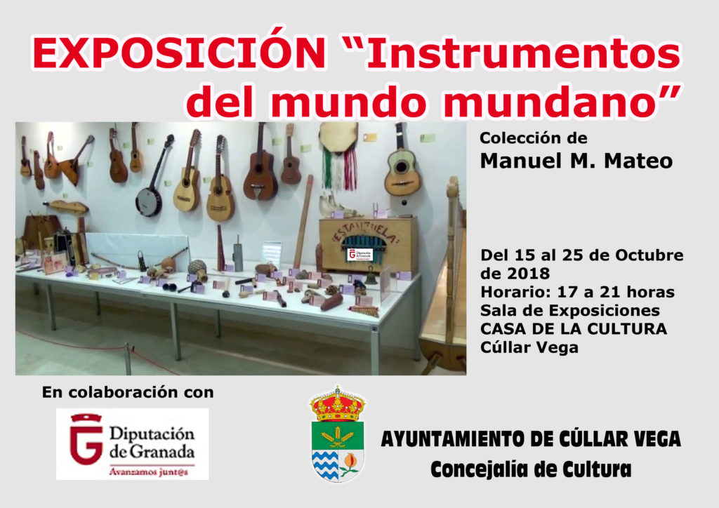 Exposición "Instrumentos del Mundo Mundano" - Ayto. Cúllar Vega