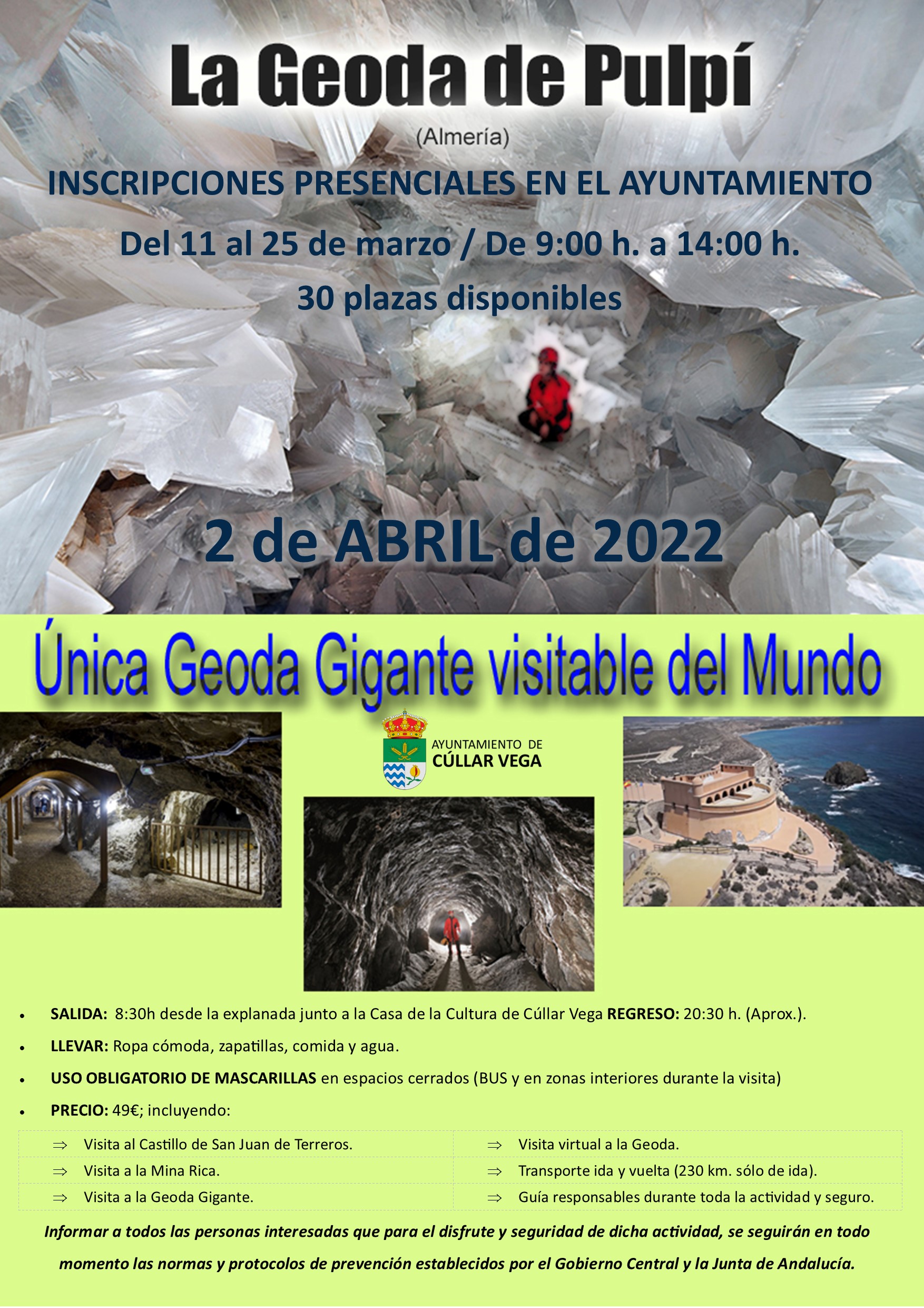Visita virtual geoda de pulpi foto - Explorandofrancia.com